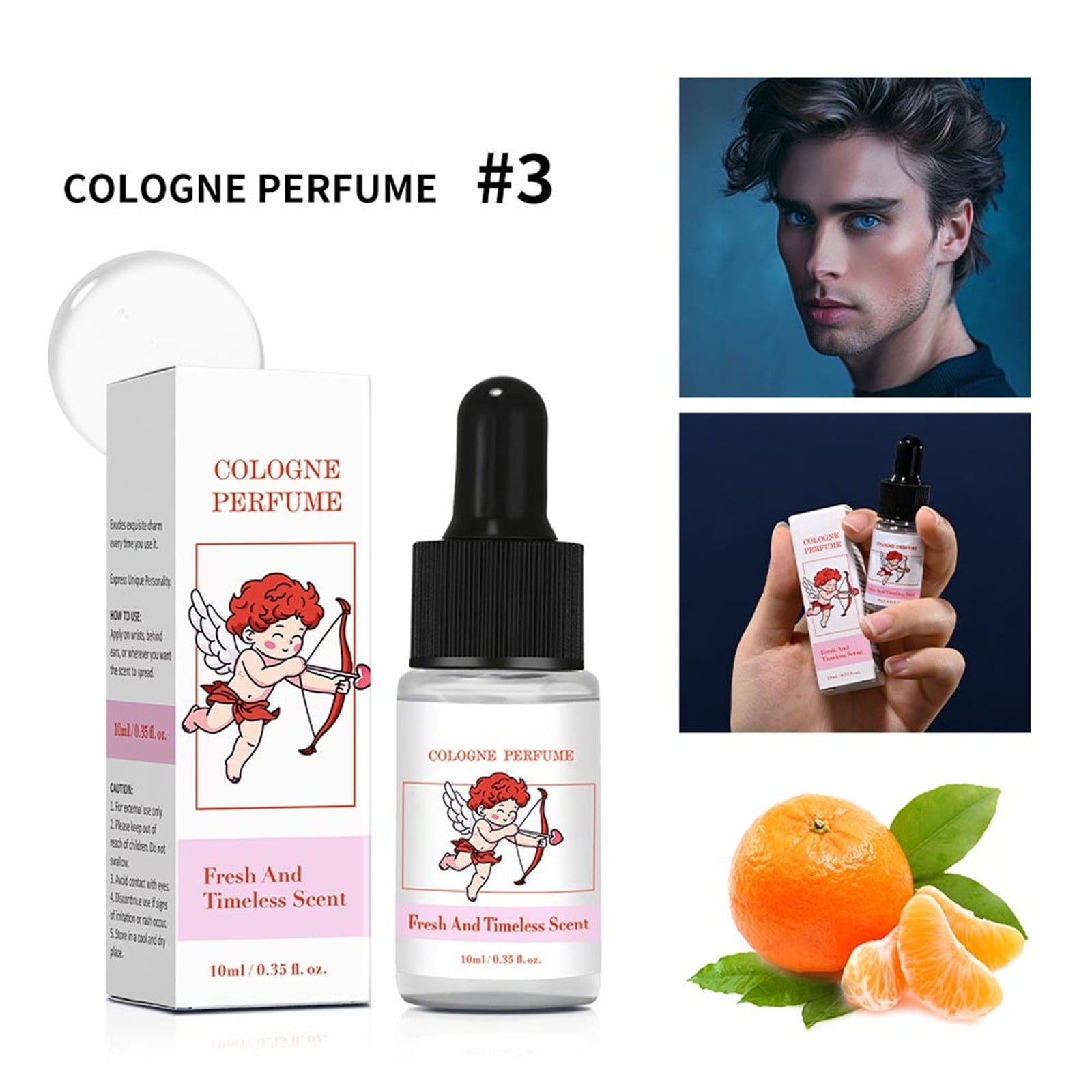 Perfume para hombres Atracción de feromonas para hombres y confianza Spray de feromonas a largo ...