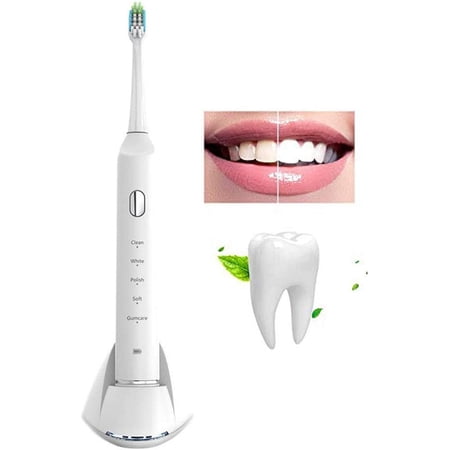 USB Electric Toothbru h Powerful Sonic Cleaning Toothbru h 5 Optional ...