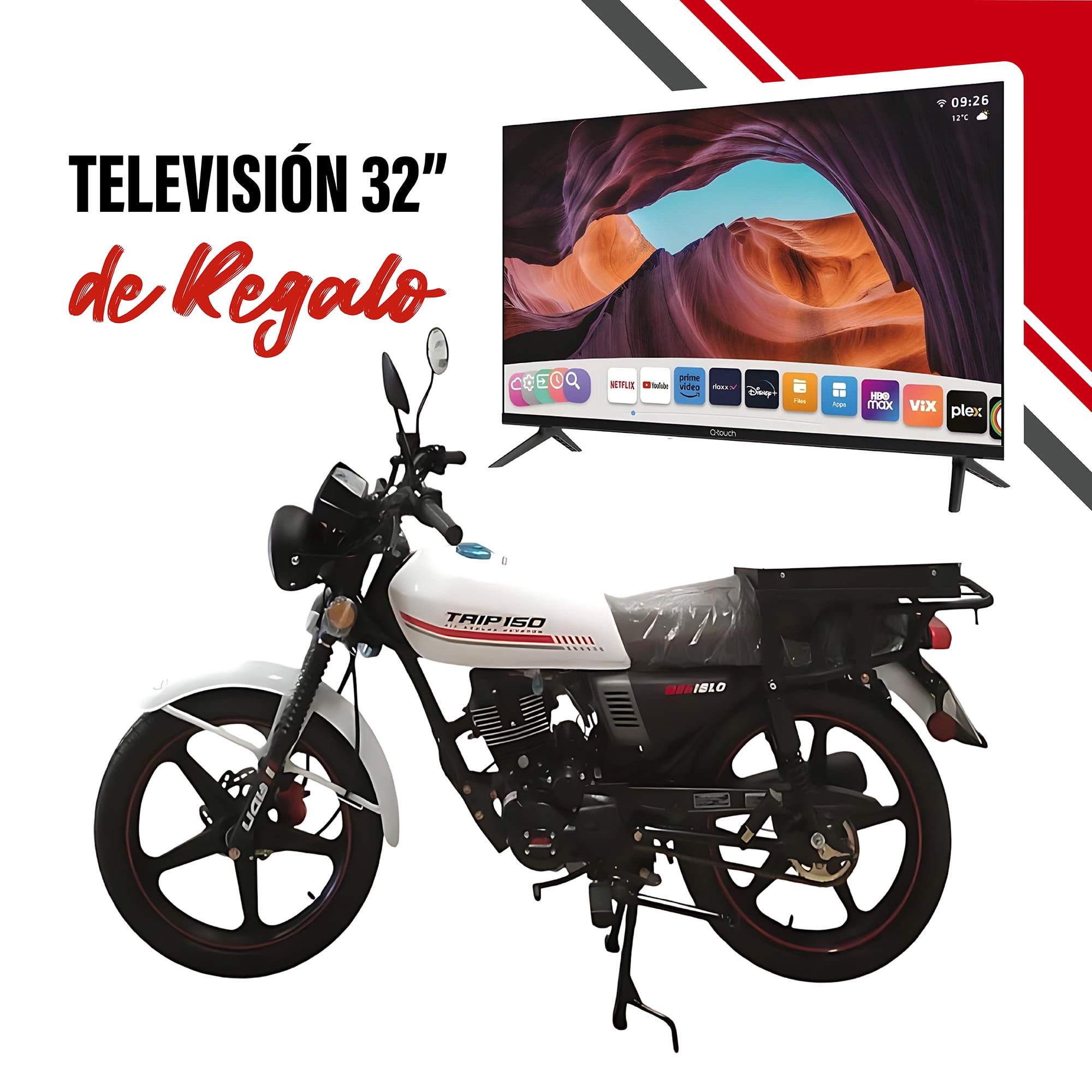 Motocicleta ISLO TRIP 150 150CC Motor 4 tiempos 5 velocidades Blanca ...