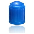 100-Pack Lot Blue Plastic Valve Stem Caps Covers Wheel Tire Air Car ...