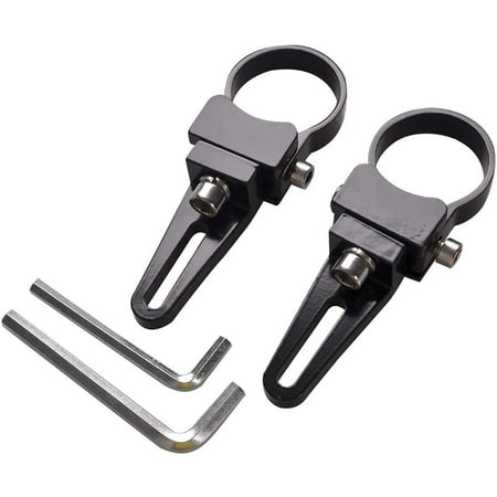 Universal-Fit 360° Adjustable 1.5" Tubular Clamp Light Mounts for ...