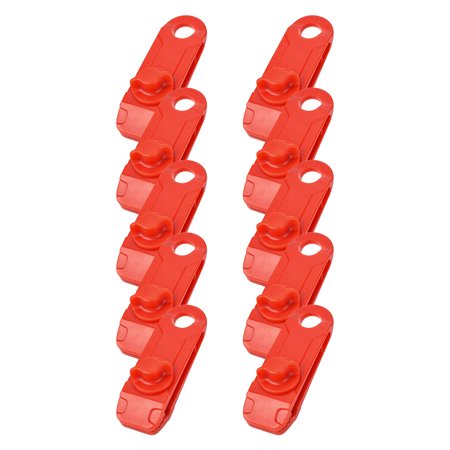 Goriertaly 10 Pieces Canopy Clips Outdoor Canopy Clips Outdoor Nylon ...