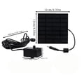 4.33" Square Solar Powered Mini Fountain Water Pump, Self-Sustaining ...