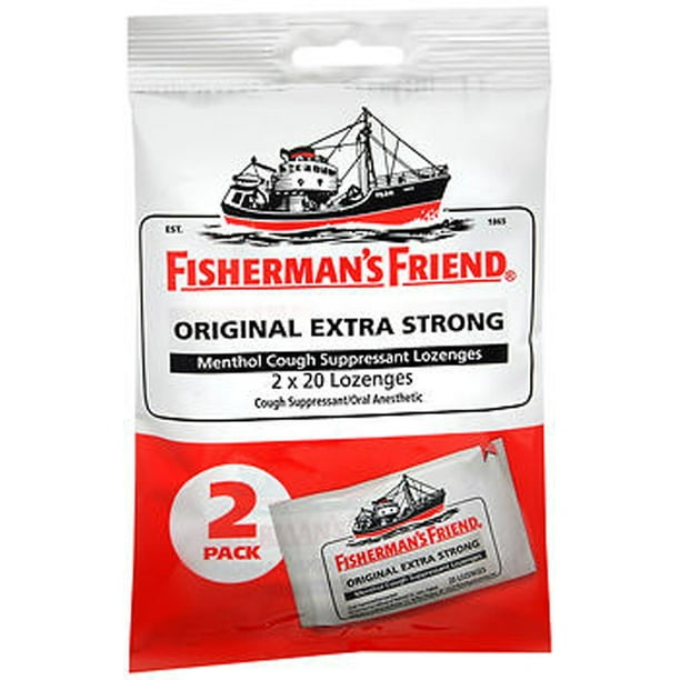 Fishermans Friend Original Flavor Extra Strong Menthol Cough ...