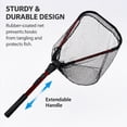 4-Piece Stainless Steel Fishing Tool Kit – Landing Net, Pliers, Fish ...