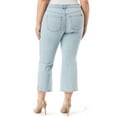 Jessica Simpson Women's and Women's Plus Daisy Ankle Flare Jeans, Sizes ...