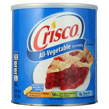 Great Value, All Vegetable Shortening, 48 oz Can - Walmart.com