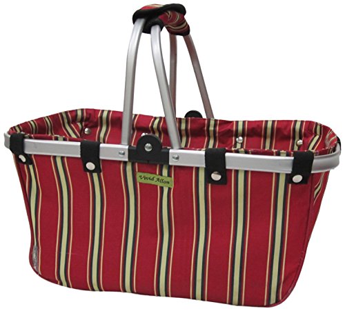 JanetBasket Large Aluminum Frame Basket, 18-Inch x 10-Inch x 9.5-Inch ...