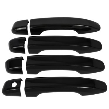 ABS Exterior Front Left Door Handle Lock Cap Fit Q5 Silver Car ...