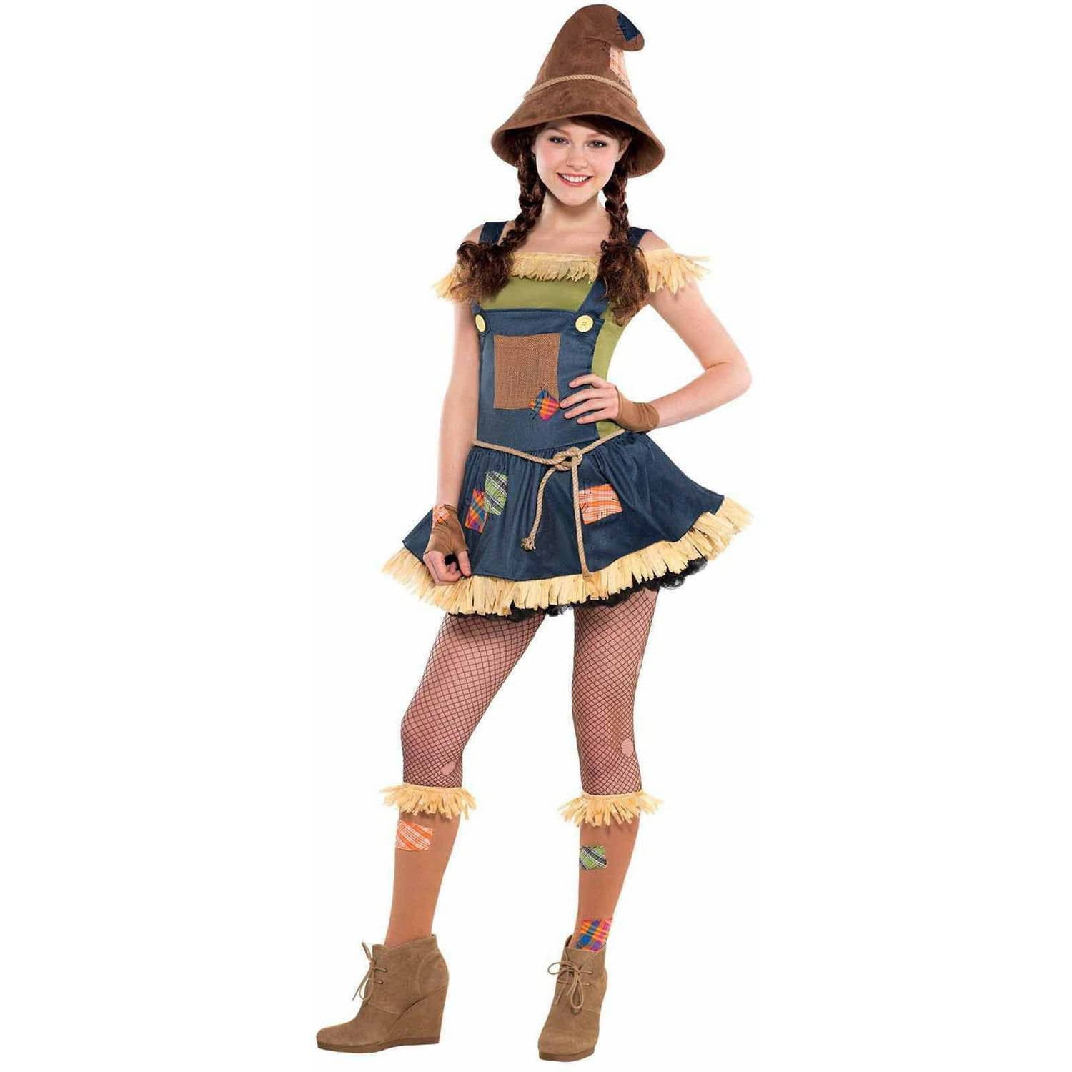 Sweet Scarecrow Teen Halloween Costume Walmart sweet-scarecrow-teen-halloween-costume-walmart