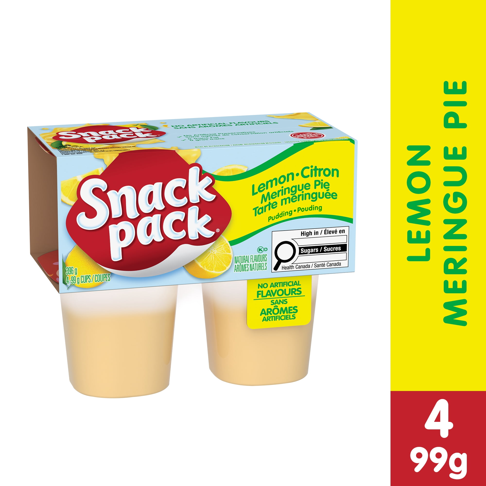 Click here for Snack Pack Lemon Meringue Pie Pudding Cups 396 G prices