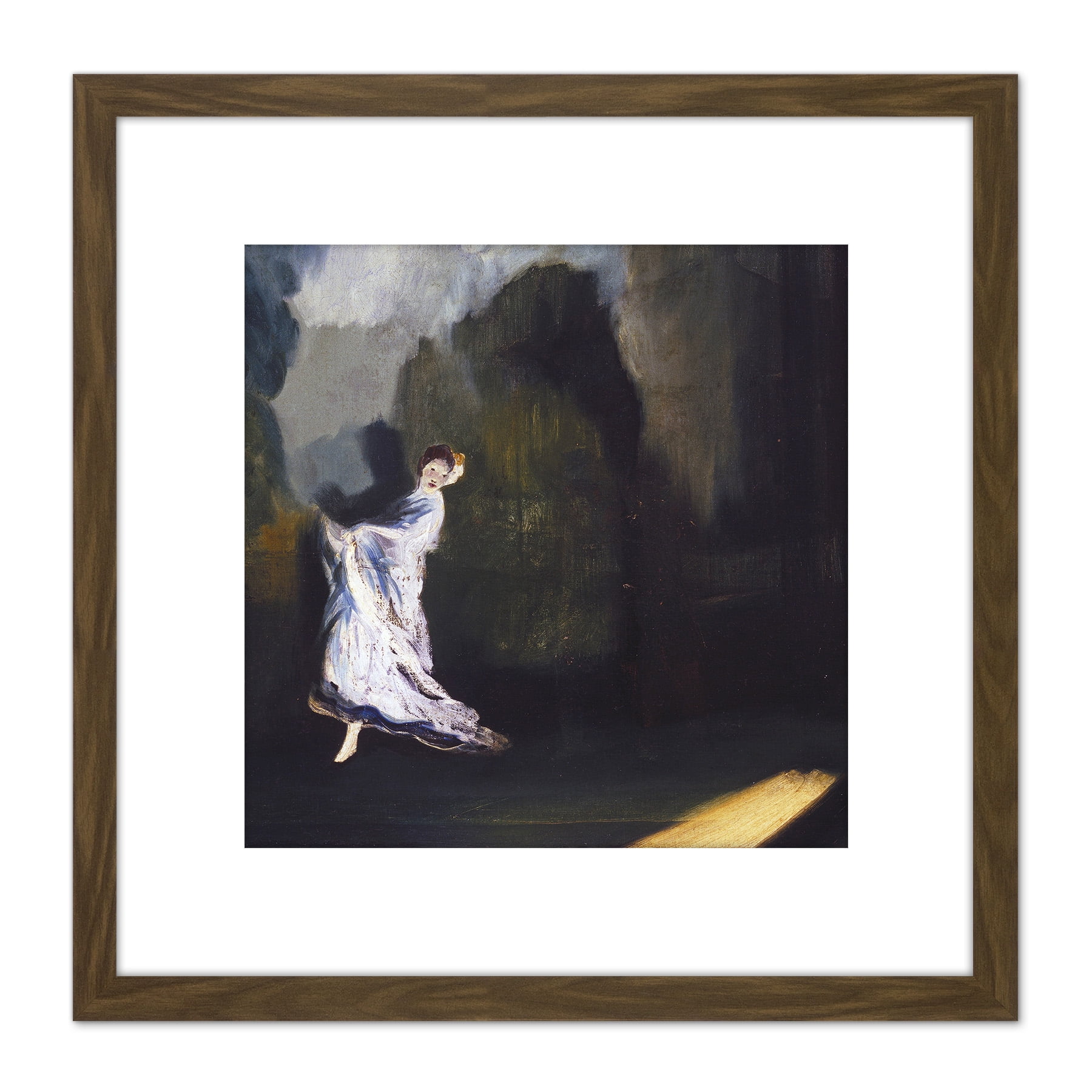 Shinn Keiths Union Square Painting 8X8 Inch Square Wooden Framed Wall ...
