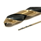 WEN 29-Piece Fully Ground Black Gold HSS Jobber Drill Bit Set with ...