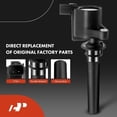 A-Premium Set of 6 Ignition Coil Pack and Iridium Spark Plugs ...