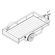12HD - 6'4" x 12' - 12K Dump Trailer DIY Master Plan - 25 How-to Steps ...