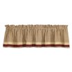 Park Designs Country Kitchen Window Valance - Apple Lined, 60''L, Red ...