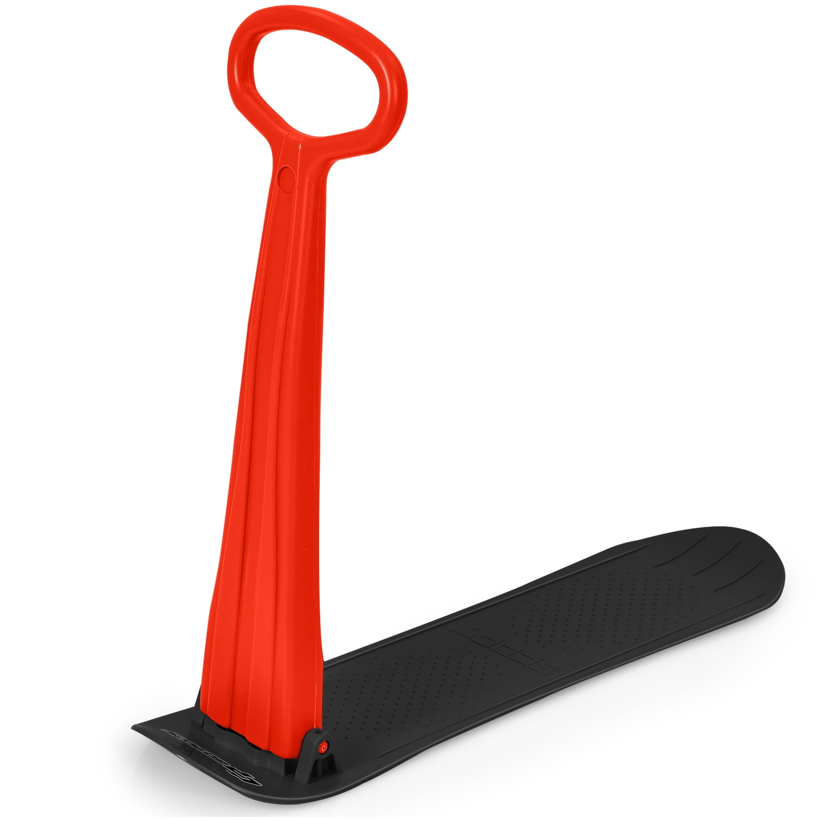 Topbuy Kids Snow Scooter Fold-Up Snowboard Sliding Snow Sled w/Grip ...