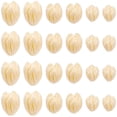 100Pcs 3 Styles Dyed Coral Beads for DIY Jewelry Making Jasmine Flower ...