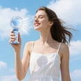 Orangide Mini Portable Rechargeable Handheld Fan Battery Powered ...
