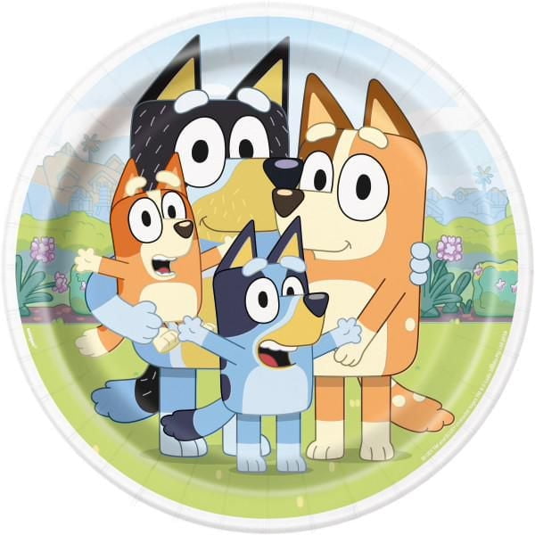 Click here for Unique Pretzels Bluey Round 9 Dinner Plates  8ct 9 prices