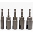 5Pcs 1/4 Inch Power Wing Nut Driver Bits,Hex Shank Nut Driver, Slot ...