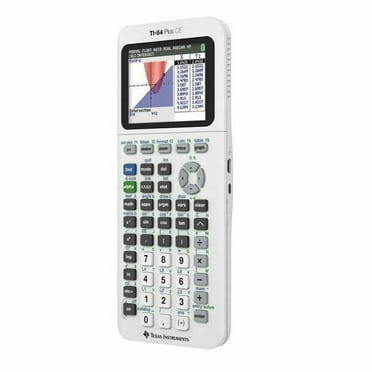 Texas Instruments TI-84 Plus CE Graphing Calculator, White - Walmart.com