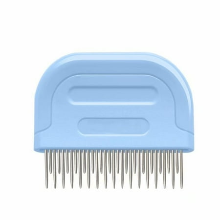 Cat, fleas, lice comb, hair removal, pet cleaning needle, comb, closed ...