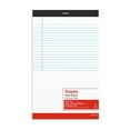 "Staples Legal Notepads, Office Supplies Paper Stationery, White Wide ...