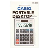 Casio MS-80 8-Digit Desktop Calculator - Walmart.com