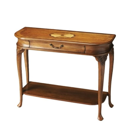 Butler Specialty Masterpiece Ridgeland Console Table in Olive Ash Burl ...