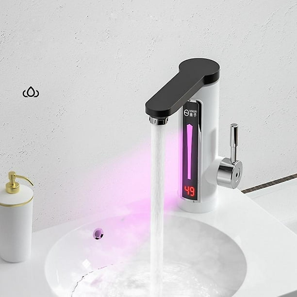 Electric Tap Hot Water Heater Instant Tap Home Bathroom Kitchen Tap ...