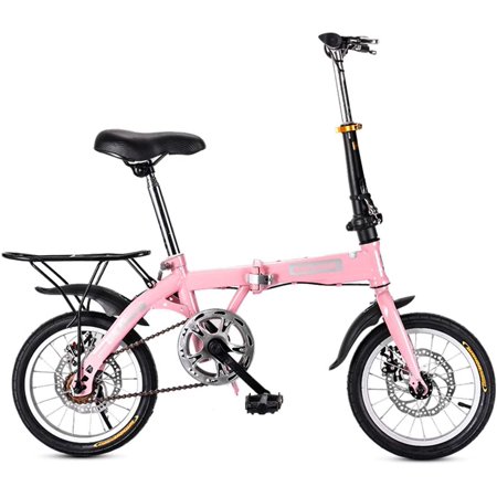 Mini Folding Bike Adult Students Lightweight Single Speed Compact ...