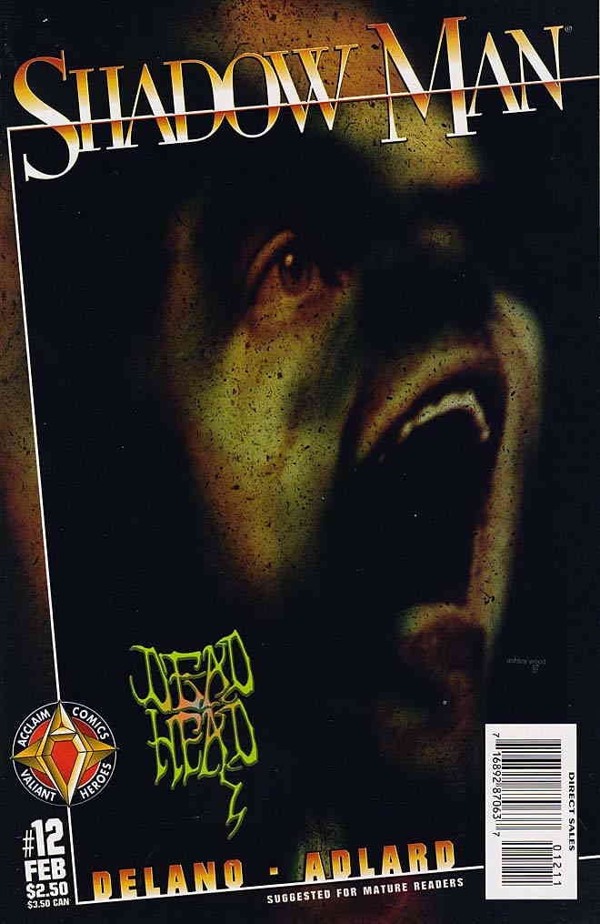 Shadowman (Vol. 2) #12 VF ; Acclaim Comic Book - Walmart.com