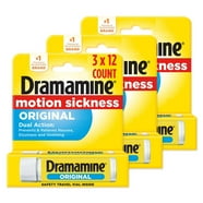 Dramamine Original, Motion Sickness Relief Tablets, Regular Travel Size ...