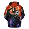 Horror Movie Scre-am0 Hoodie Costume Cosplay Sweatshirt Sweater 3D ...