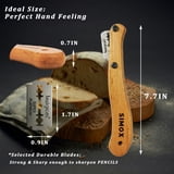Premium Bread Lame, Dough Scoring Tool with Wooden Handle & 5 Blades ...