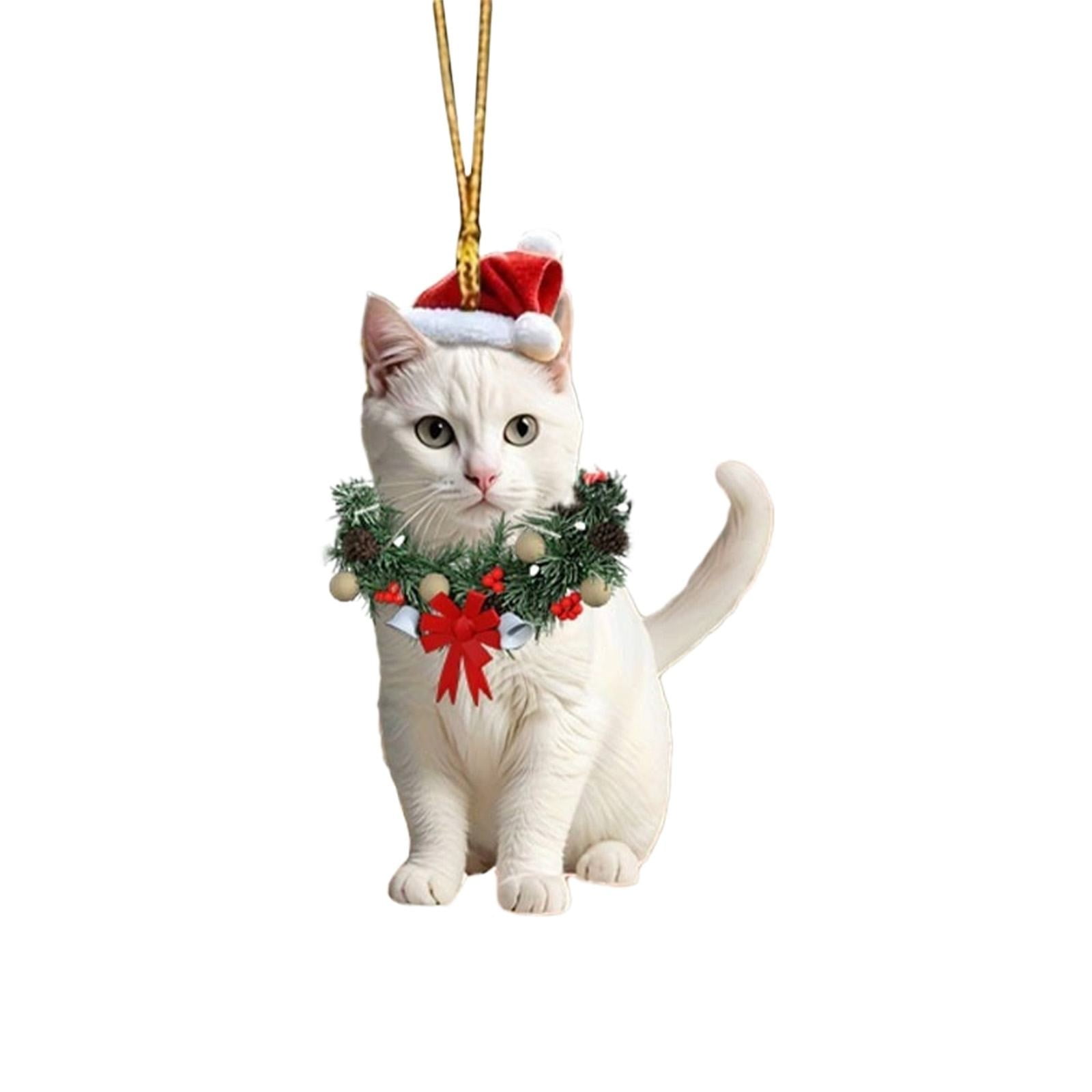 Click here for Maple Nest Christmas Decor Christmas Ornament Cat... prices