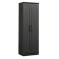 Sauder HomePlus 2-Door Storage Cabinet, Raven Oak Finish - Walmart.com