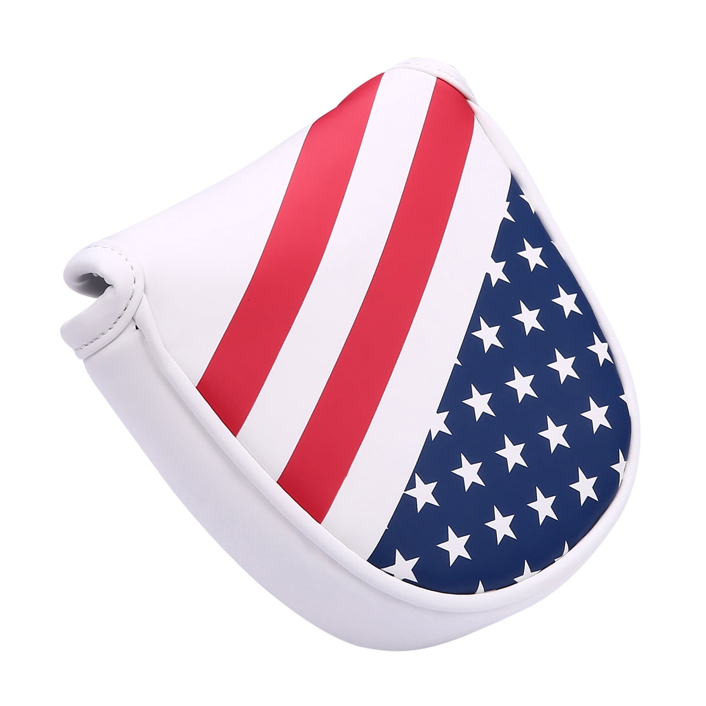 HDE Mallet Putter Cover with Magnetic Closure 2 Ball Leather Headcover ...