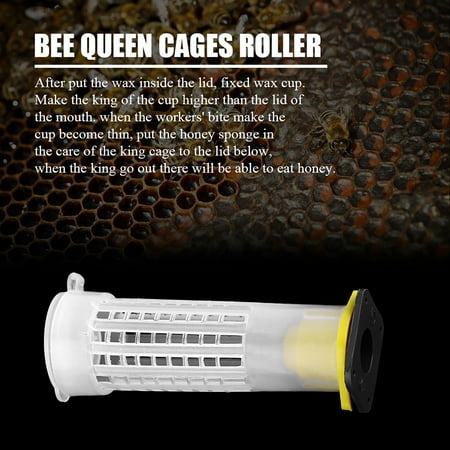 50 / 70 / 100 Beekeeping Rearing Cup Kit Bee Queen Cages Roller ...