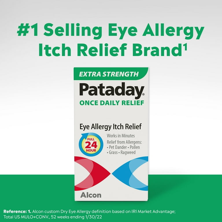 PATADAY Once Daily Relief Eye Drops Allergy Antihistamine, 53% OFF