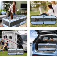 2-in-1 Dog Playpen 46.5''Pop Up Cat Pet Playpen, Assembly-Free Indoor ...
