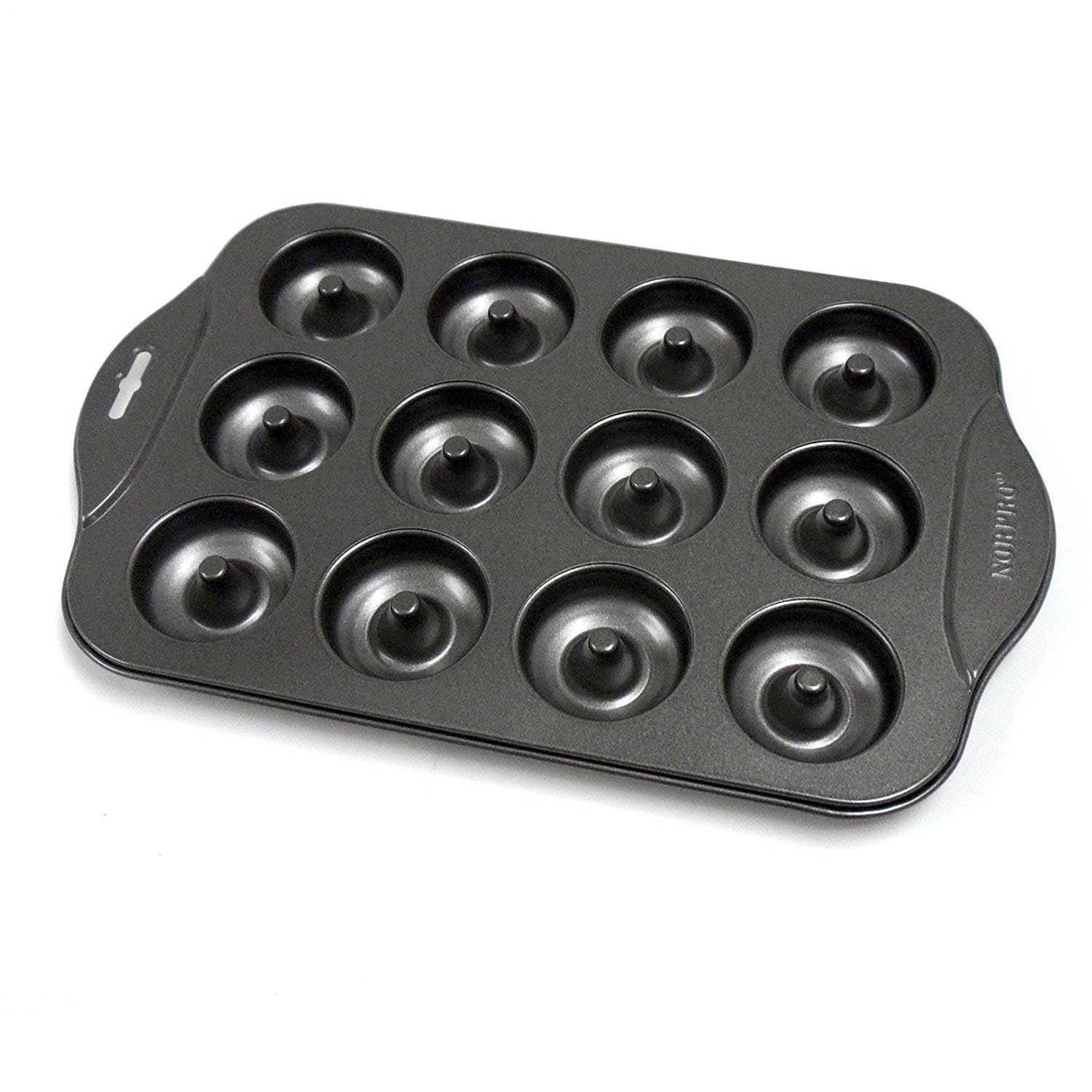Norpro Nonstick Mini Donut Pan 12 Count As Shown Walmart Norpro Nonstick Mini Donut Pan 12 Count As Shown Walmart