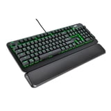 onn. Gaming Mechanical Keyboard with Blue Switches, Adjustable 16.8M ...