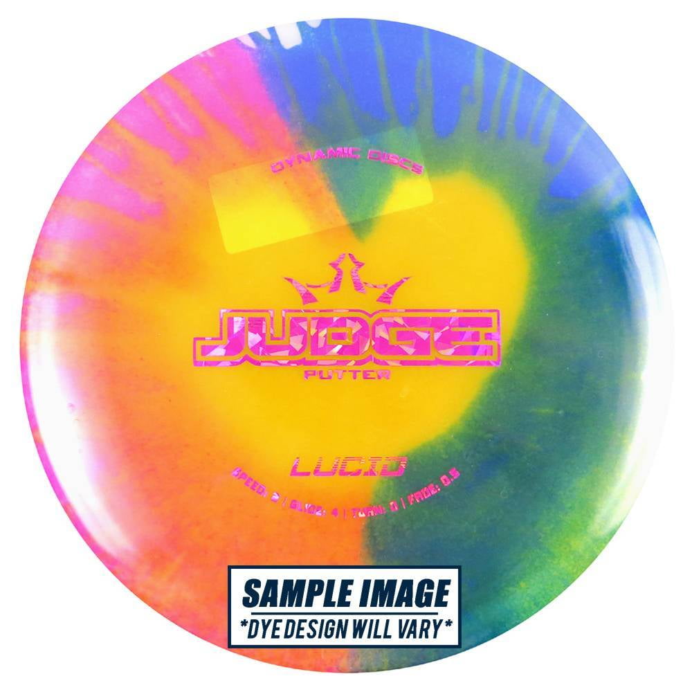 Dynamic Discs MyDye Lucid Judge Putter Golf Disc - Walmart.com