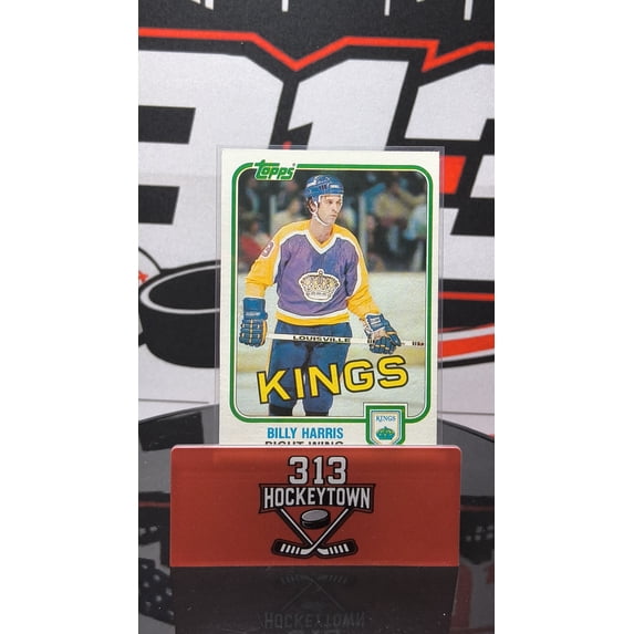 1981-82 Topps Hockey Billy Harris #96 - Walmart.com