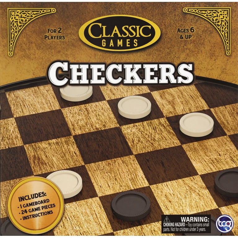 Checkers Game Pieces