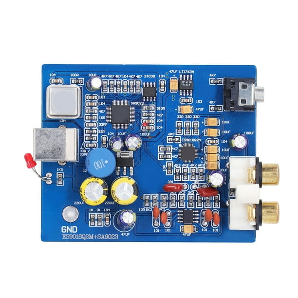 DAC Decoder Sound Card,Audio Amplifier Module HiFi Decoder Board Sound ...