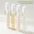 4 in 1 Travel Bottles for Toiletries - Refillable, Leak Proof, Portable ...