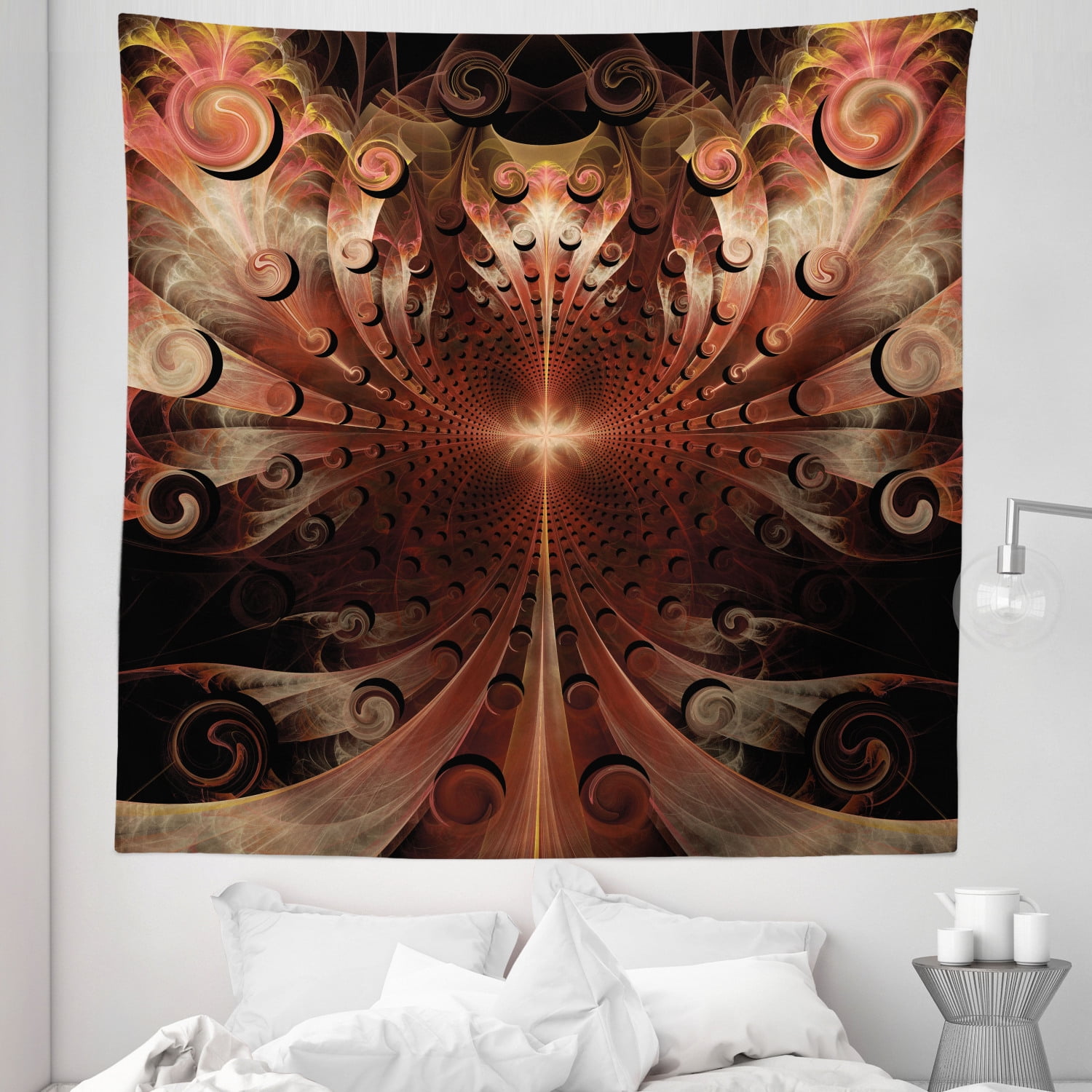 Gothic Tapestry, Gothic Medieval Heraldic Ornamental Background Middle ...